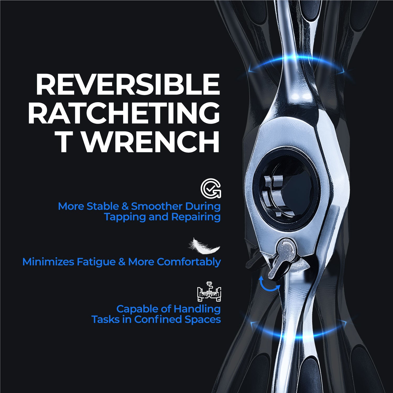 toolant Tap and Die Ratchet Set