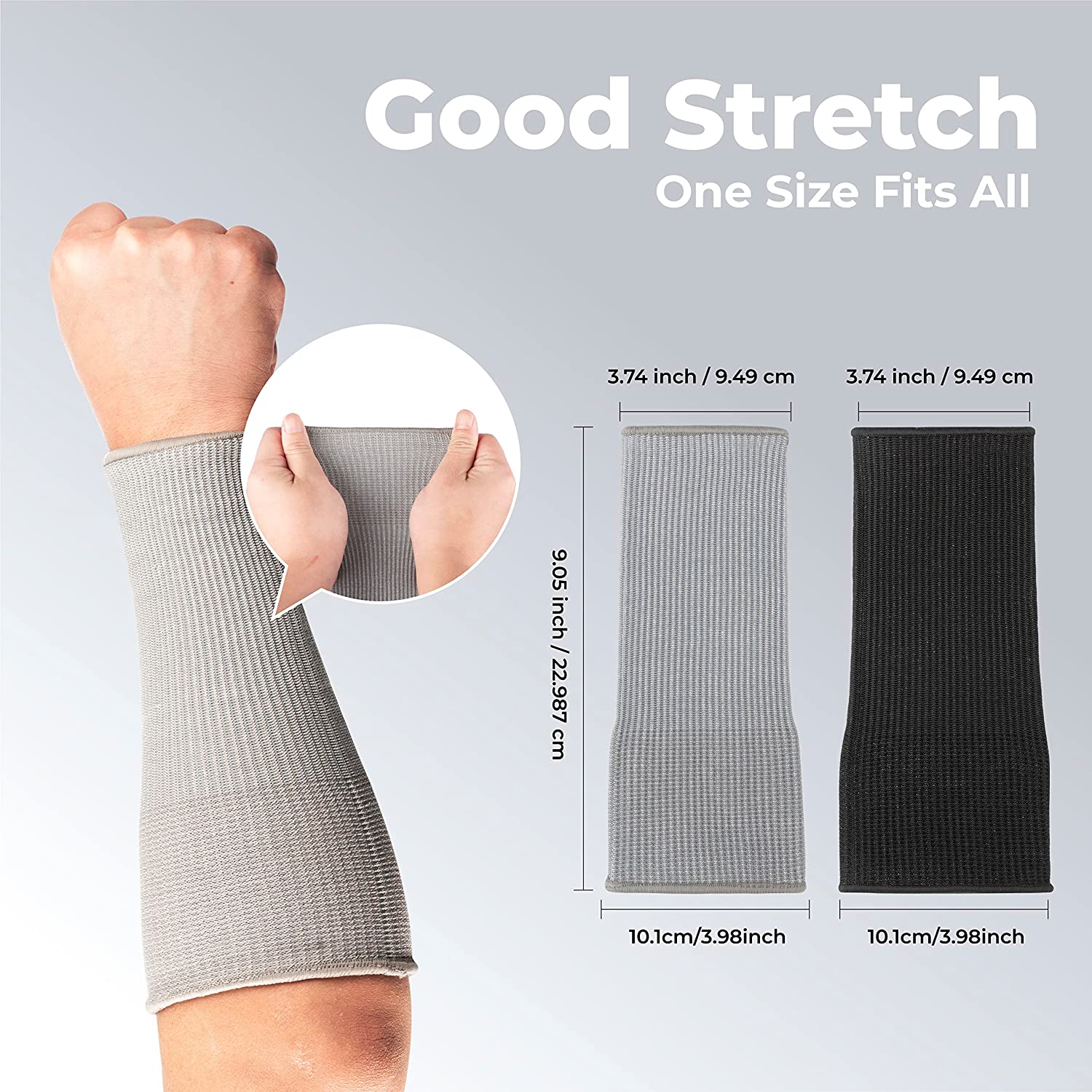 Protection Sleeves for Forearm, Prevent Cuts & Bruises, 4 Pairs